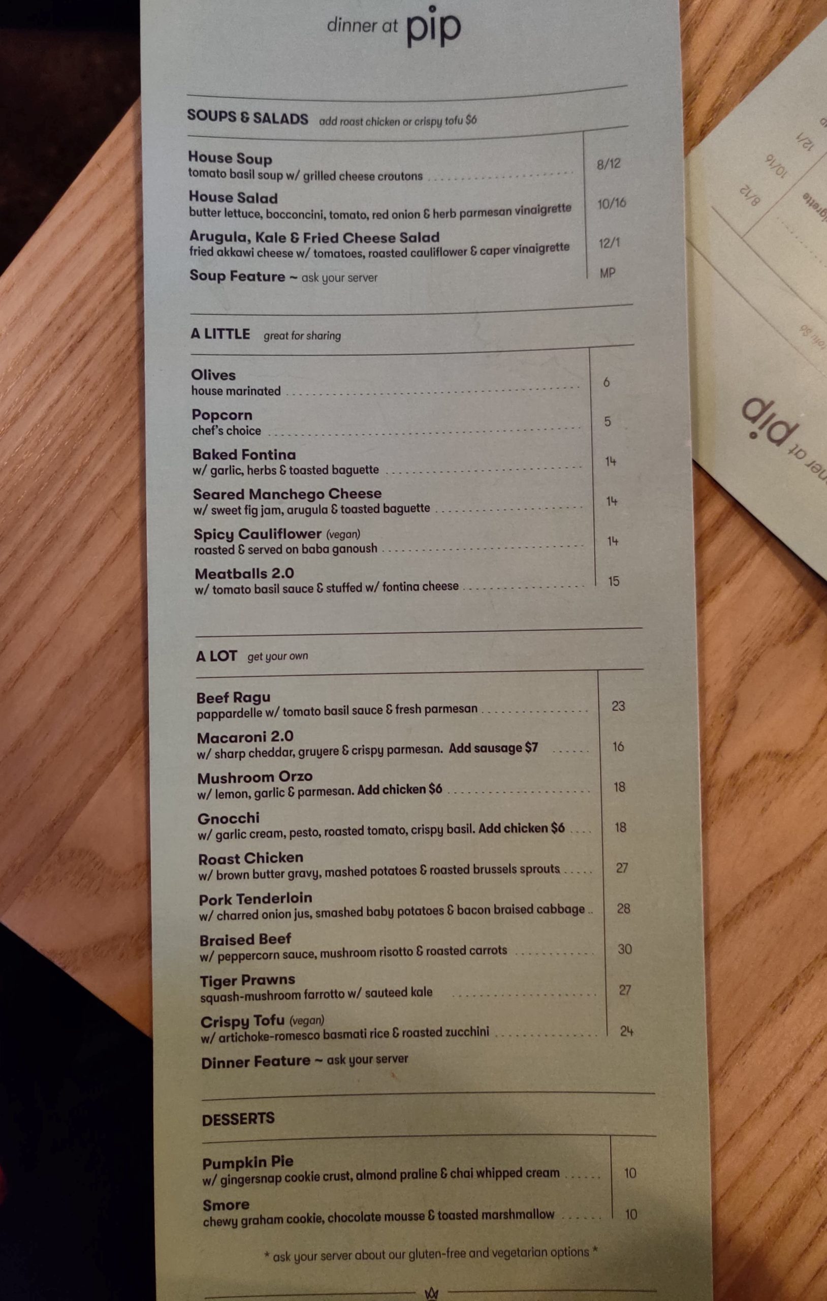 Pip restaurant review | Edmonton Scene