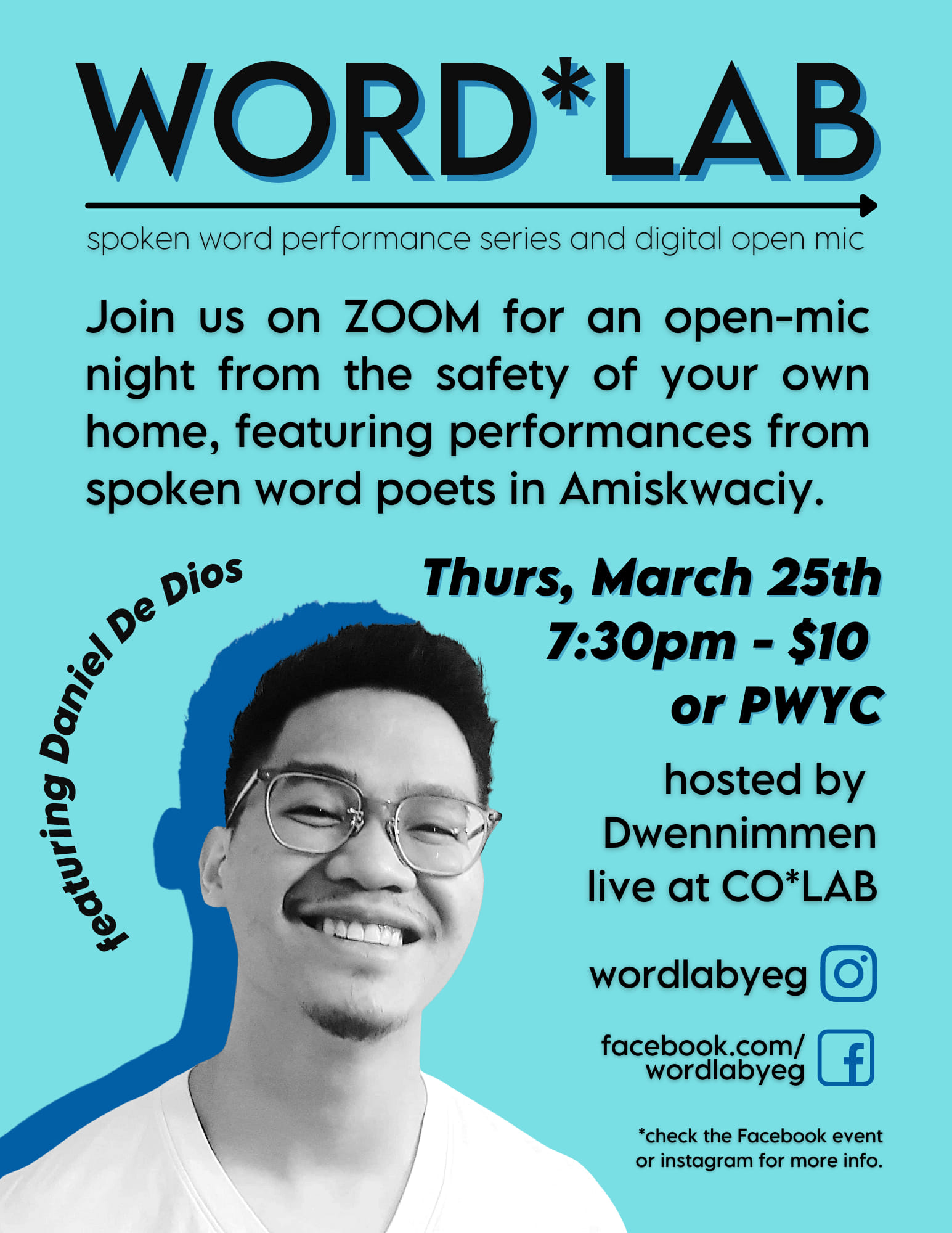 WORD*LAB featuring Daniel de Dios Review | Edmonton Scene